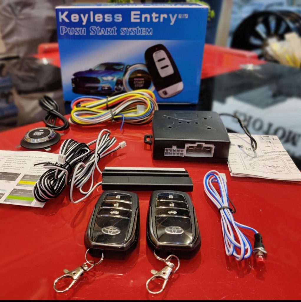 push start keyless entry – SOUND MASTER